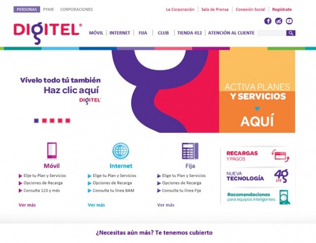 Digitel presenta su nueva imagen – Estamos en Línea – Venezuela