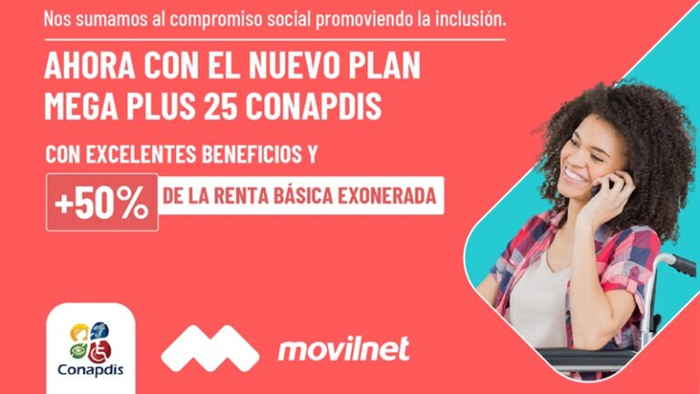 Movilnet ofrece 25 GB de navegación con Plan (Conapdis) Consejo ...